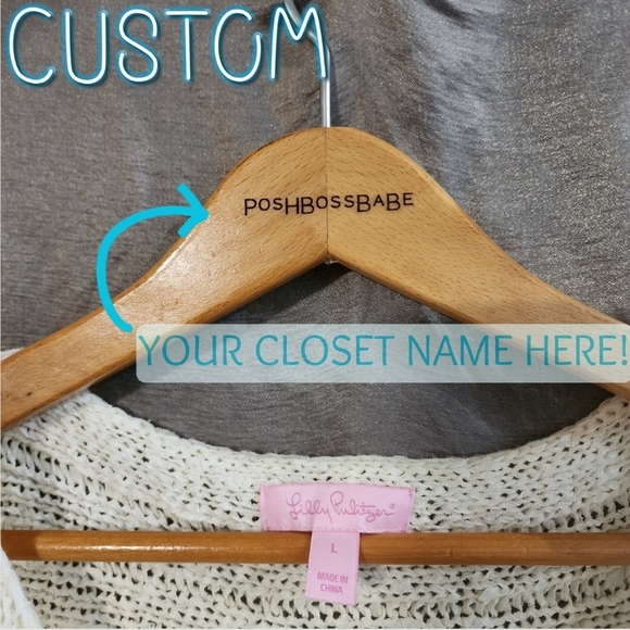 Hand Crafted | Storage & Organization | Custom Wood Hanger With Your ...